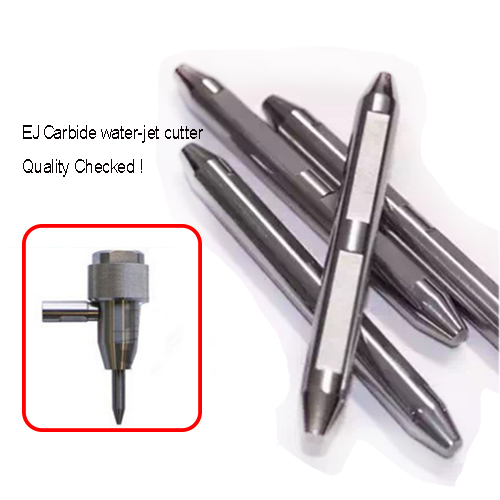 Tungsten carbide abrasive waterjet mixing tubes